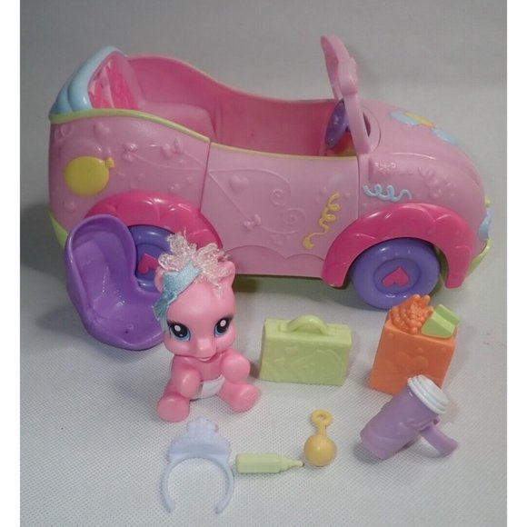 Hasbro | Toys | My Little Pony Family Convertible Car Mlp Pony Car Seat ...